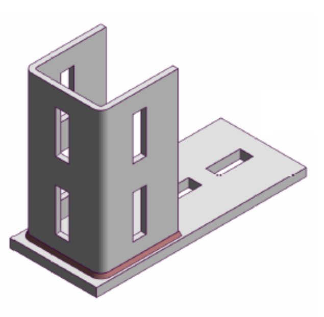 SUPA Internal 2 Way Bracket - Offset — Project Supplies