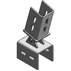 SUPA Hinged U-Shape Bracket — Project Supplies