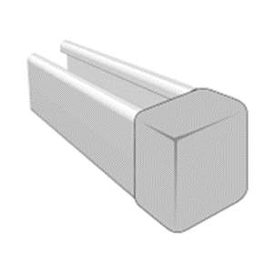 Channel External End Caps — Project Supplies